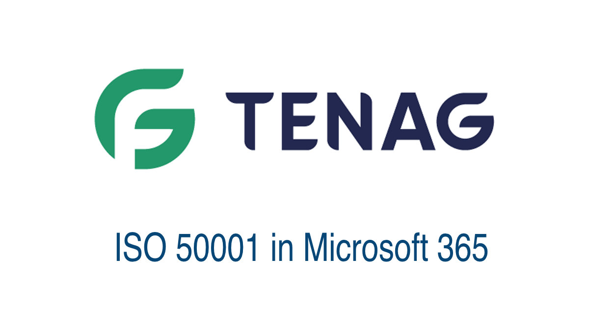 ISO 50001 in Microsoft 365 - TENAG